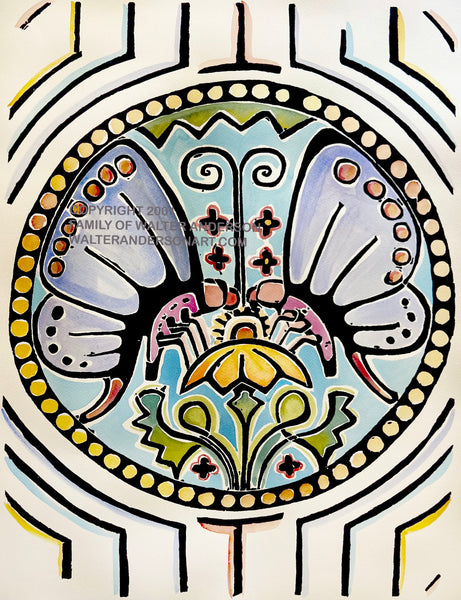Butterfly - Medallion – Realizations: The Walter Anderson Shop