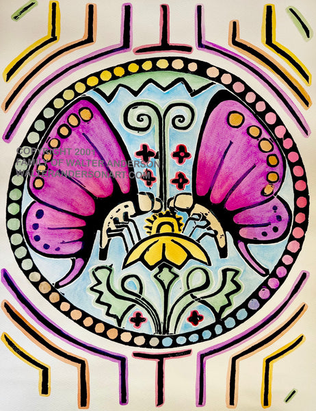 Butterfly - Medallion – Realizations: The Walter Anderson Shop