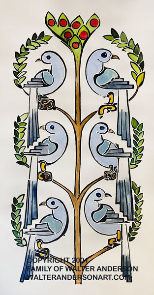 Birds in a Tree – Realizations: The Walter Anderson Shop