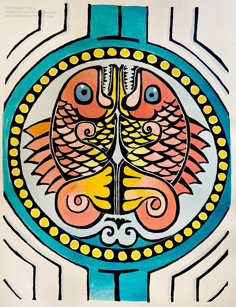 Fish - Medallion – Realizations: The Walter Anderson Shop