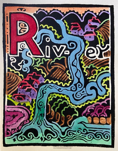 An Alphabet - R is for River – Realizations: The Walter Anderson Shop
