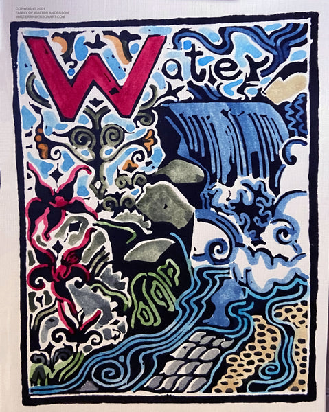 An Alphabet - W is for Water – Realizations: The Walter Anderson Shop